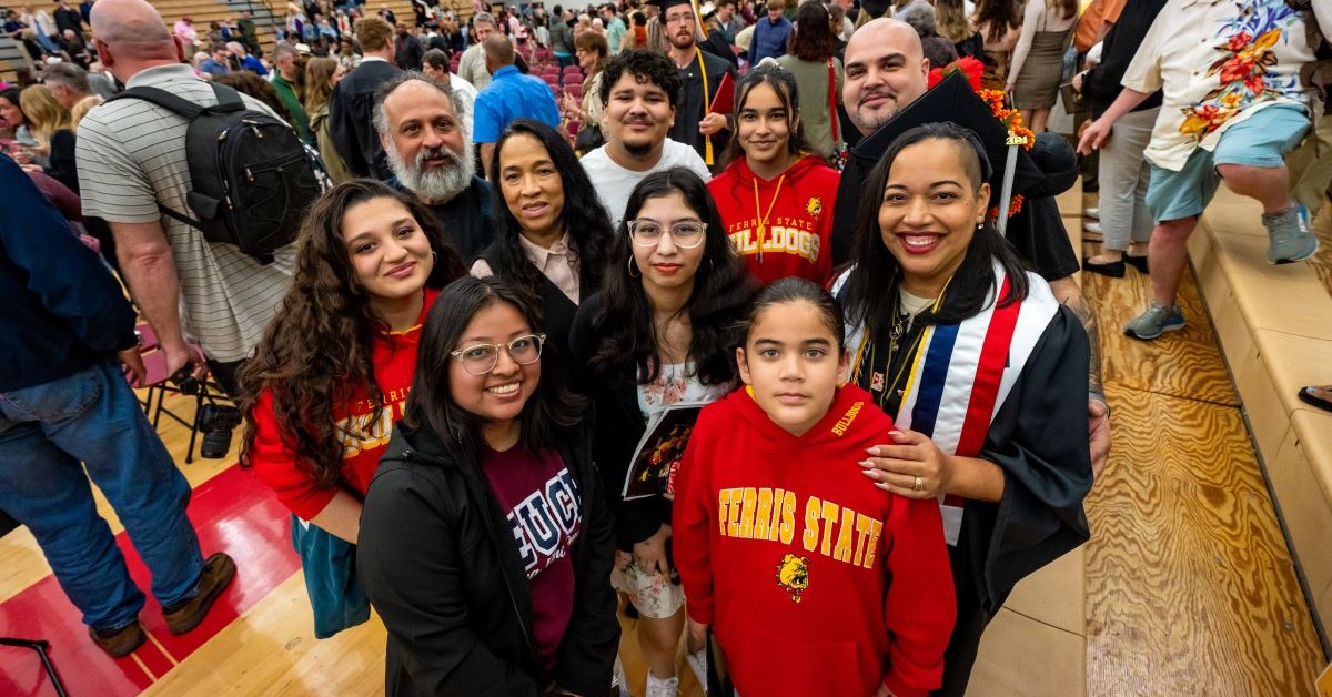 Ferris State grad Massiel Calderon savors bachelor’s degree 20 years in ...