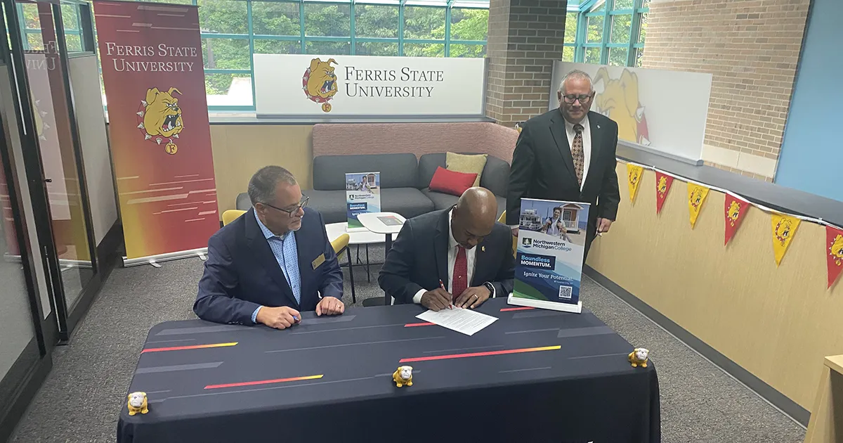 Ferris State, Northwestern Michigan College partnering to improve ...