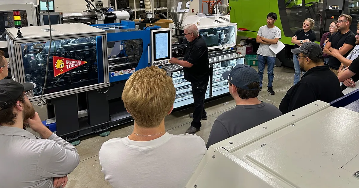 Industry partner provides Ferris State Plastics Engineering Technology ...