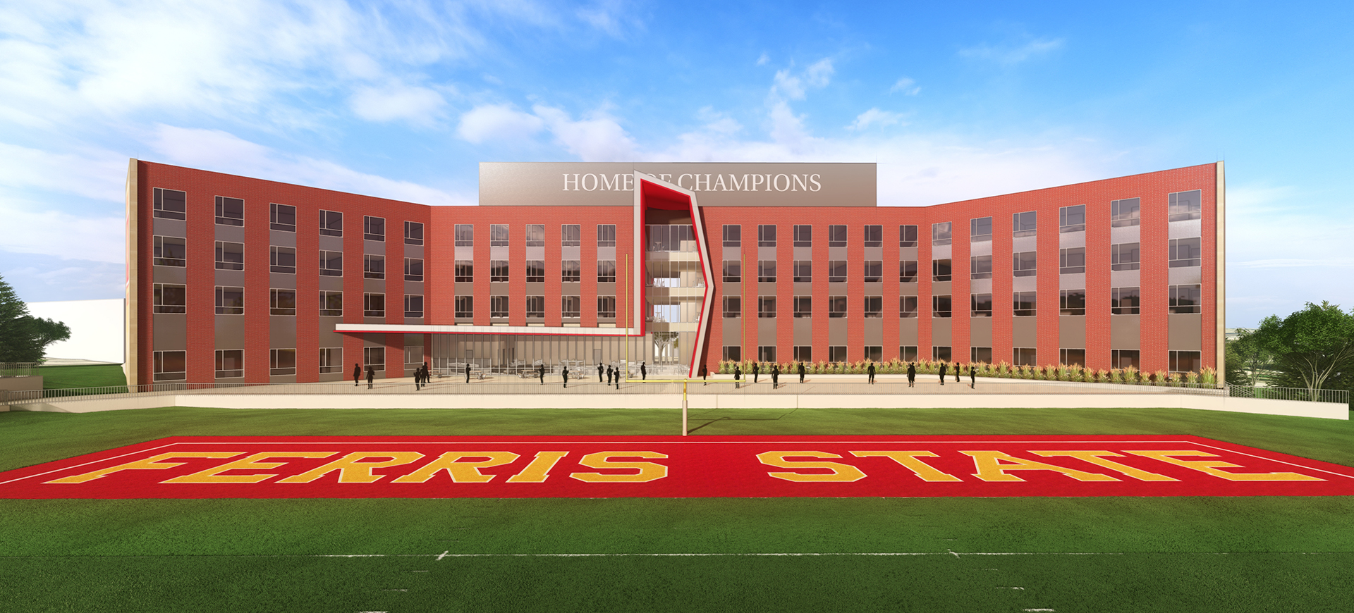 Ferris State Planning Residence Hall Attached To Football Stadium To Ferris State Planning Residence Hall Attached To Football Stadium To