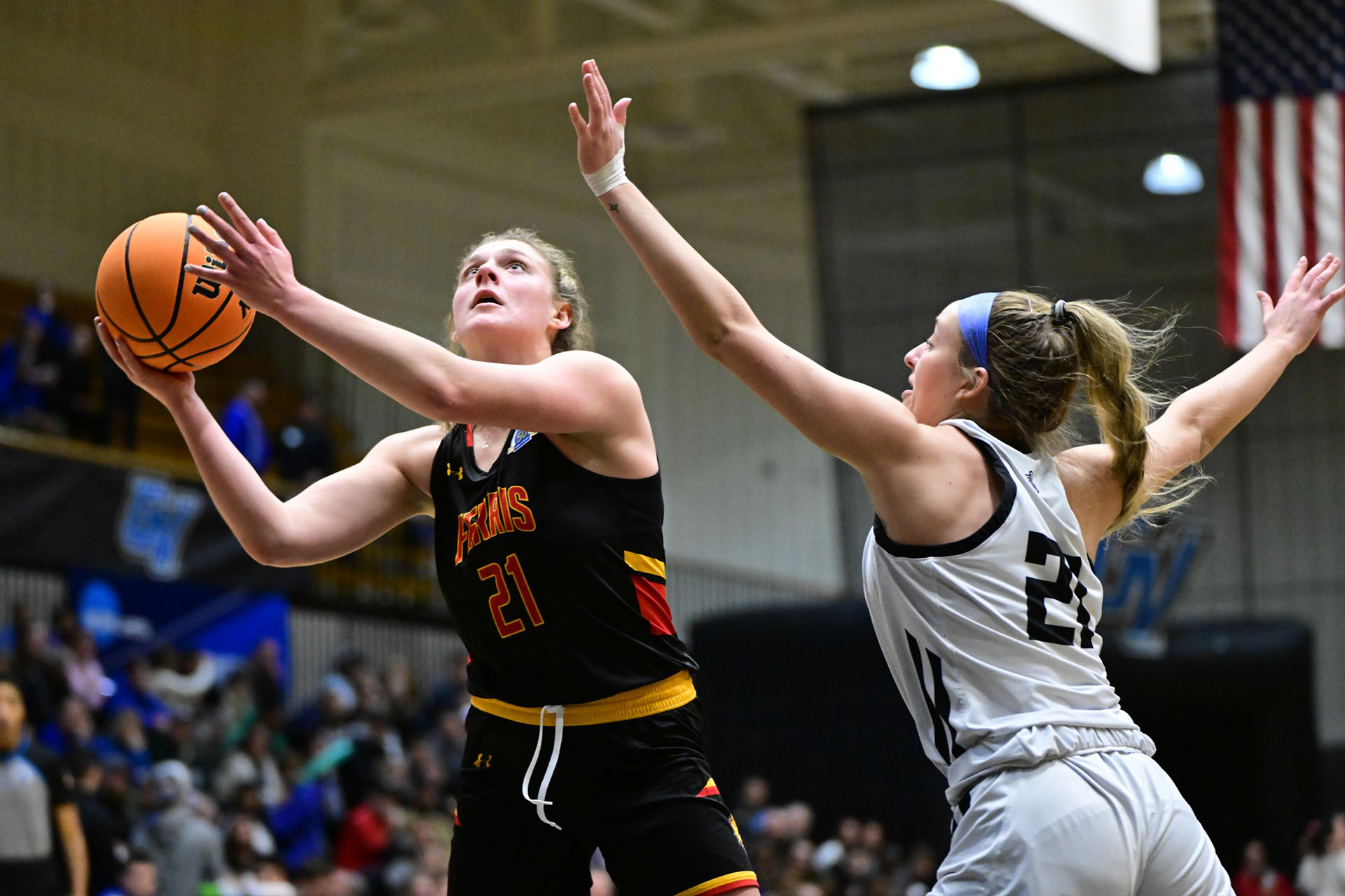 Ferris State basketball player Kadyn Blanchard honored as GLIAC ...